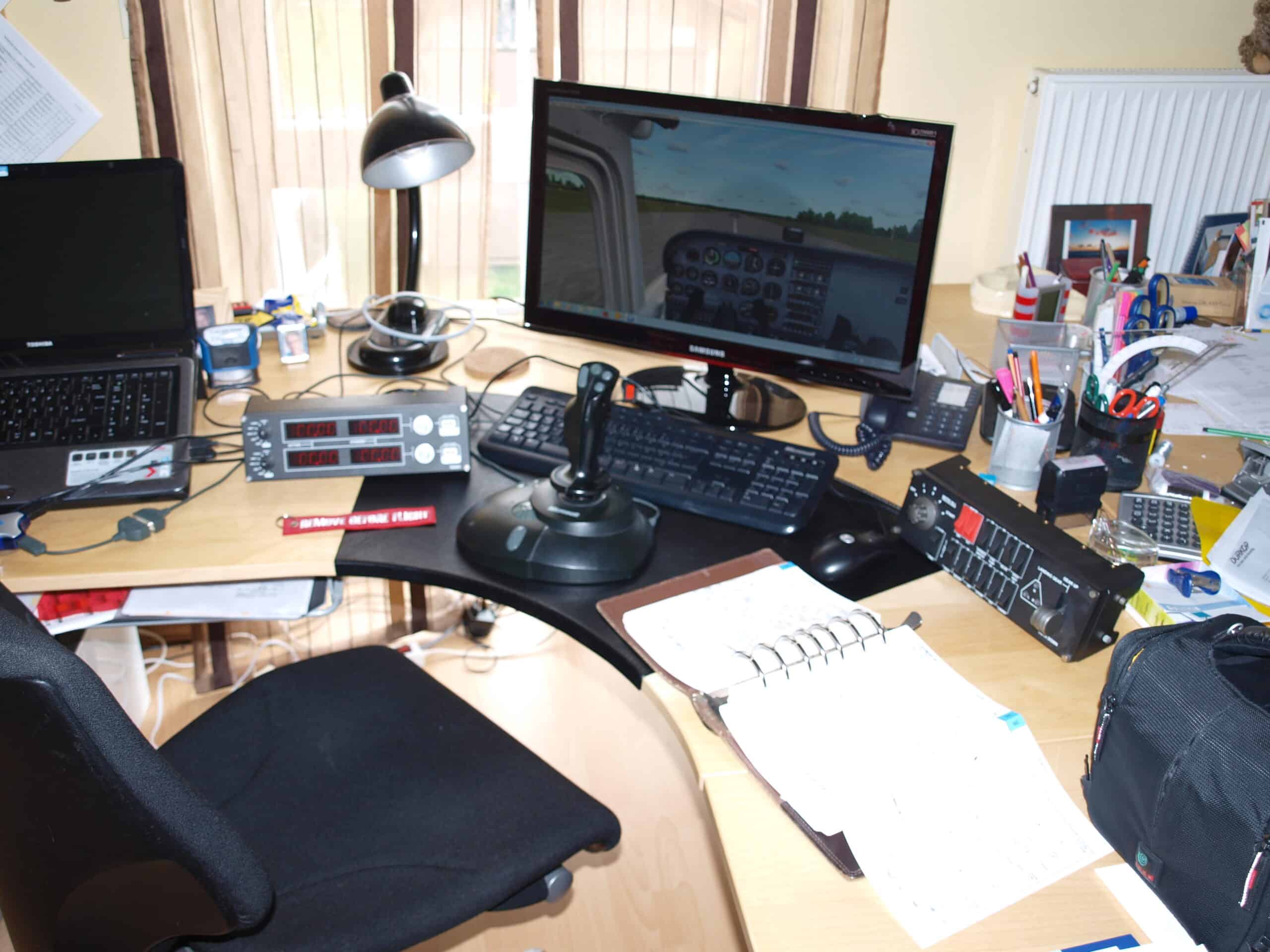 Review: Wheel Stand Pro Deluxe V2 – simFlight.DE