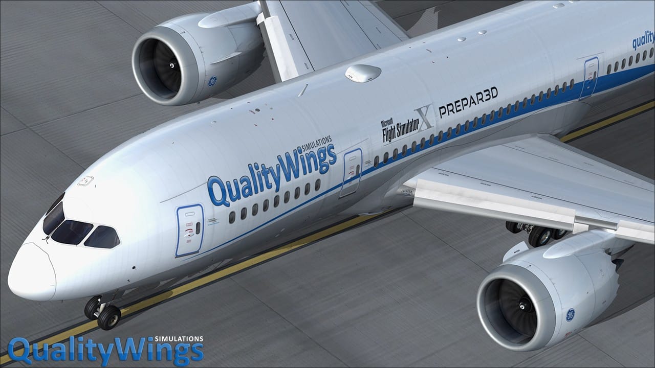 Qualitywings 787 für P3DV4 in bewegten Bildern – simFlight.DE