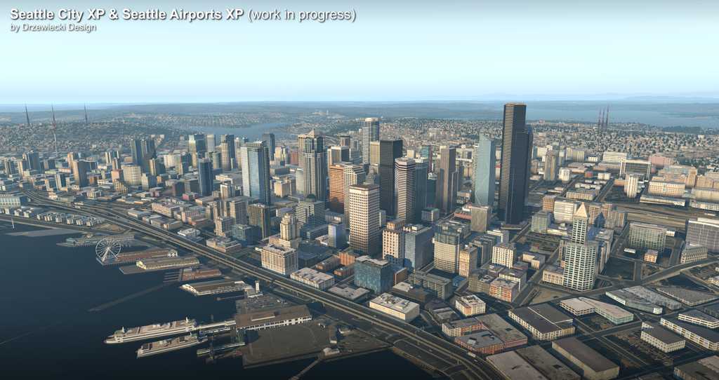 Erste Bilder von Seattle XP für X-Plane 11 – simFlight.DE