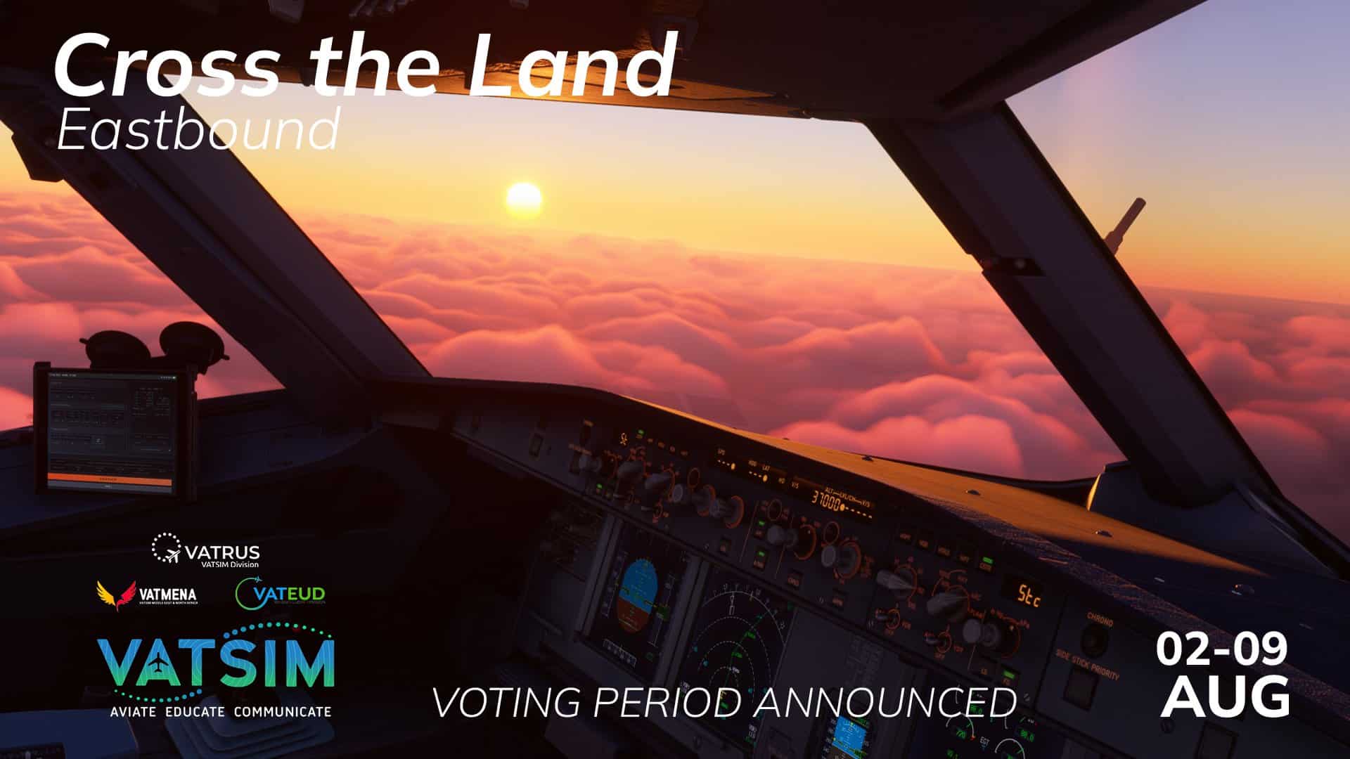 Airport Voting beendet: VATSIM Cross the Land geht an den Start – simFlight.DE