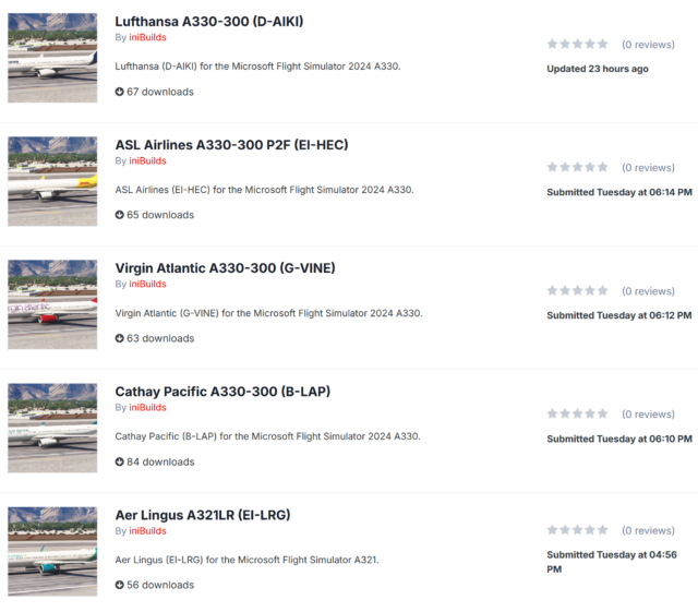 MSFS 2024: Handbücher, Lackierungen und der neue Flugplaner – simFlight.DE