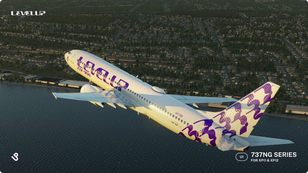 LevelUp 737NG Series U1: Eine kostenlose Erweiterung für X-Plane – simFlight.DE