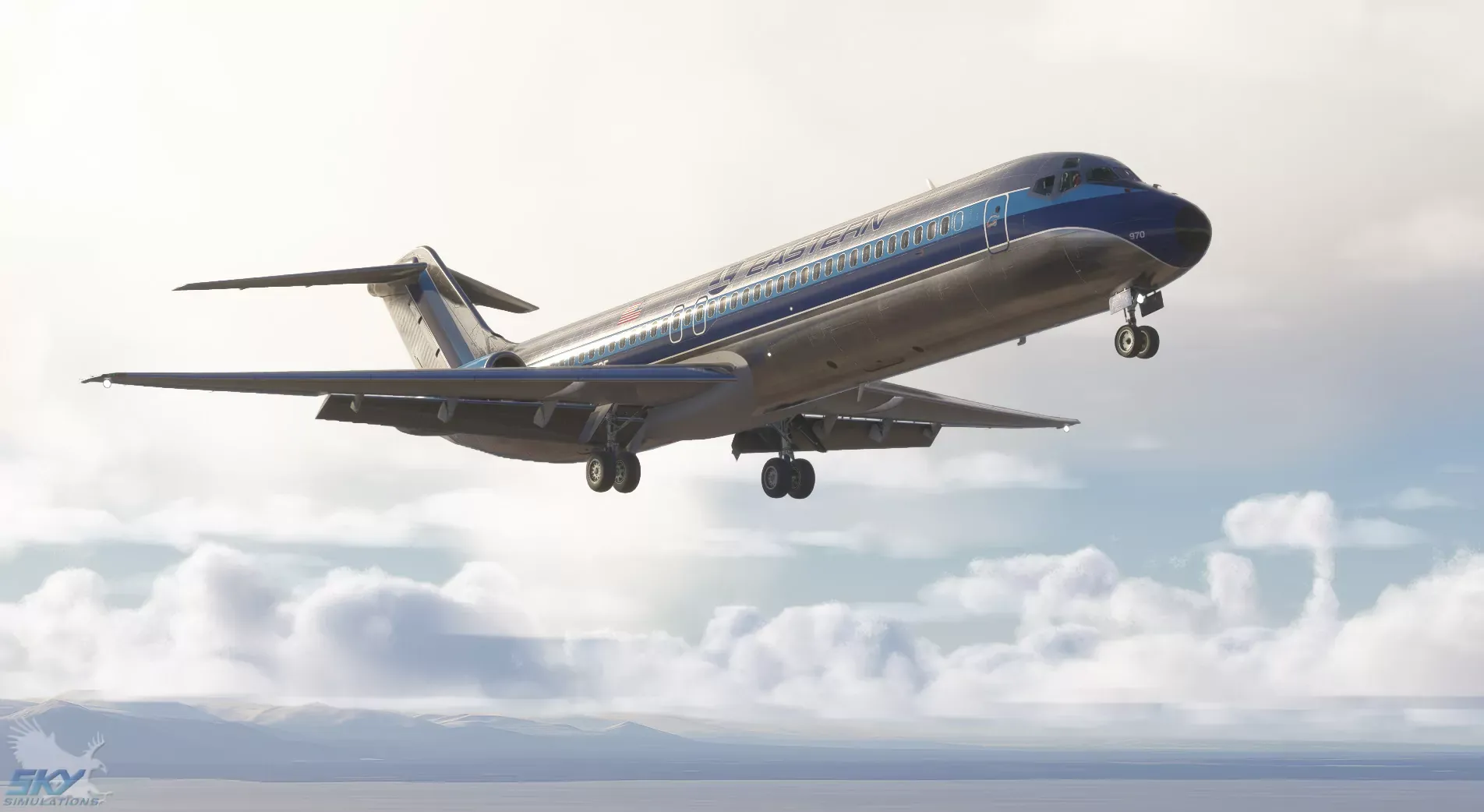 Die McDonnell Douglas DC-9 im Microsoft Flight Simulator: Ein Klassiker hebt virtuell ab ...