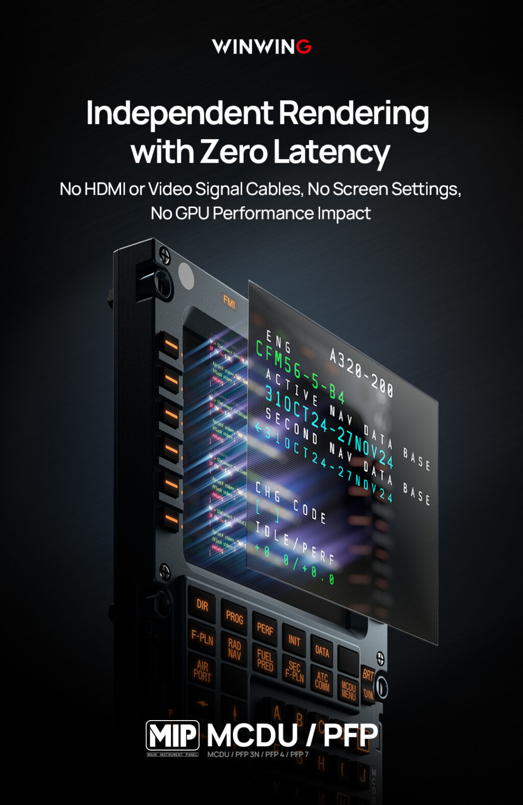 Review: WinWing MCDU für den Airbus – simFlight.DE