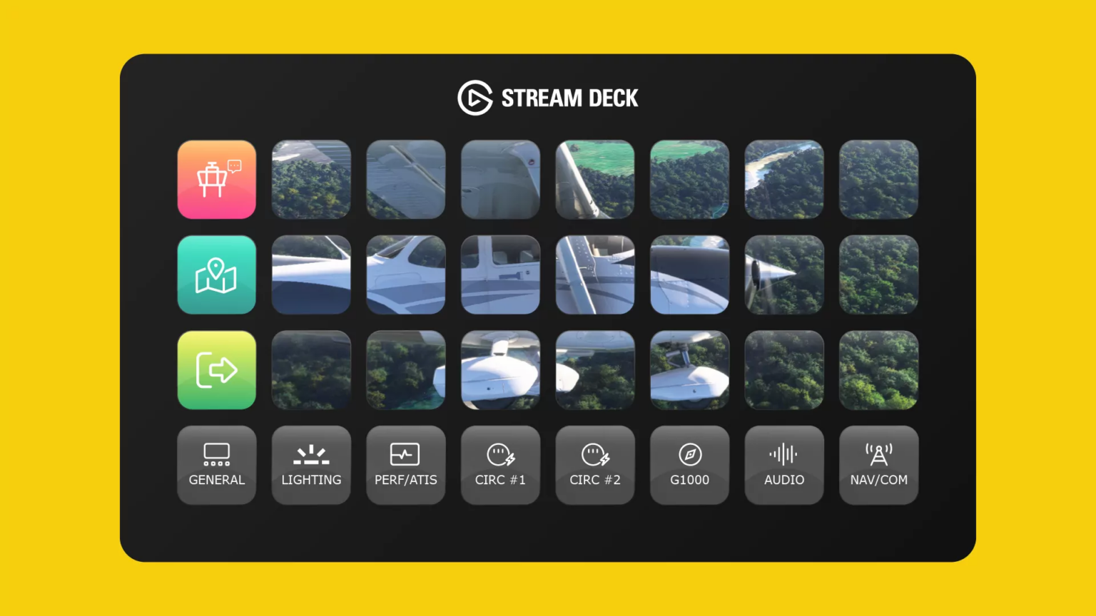 Neue Cessna 172 Stream Deck Profile für MSFS24 von FLIGHT PANELS – simFlight.DE