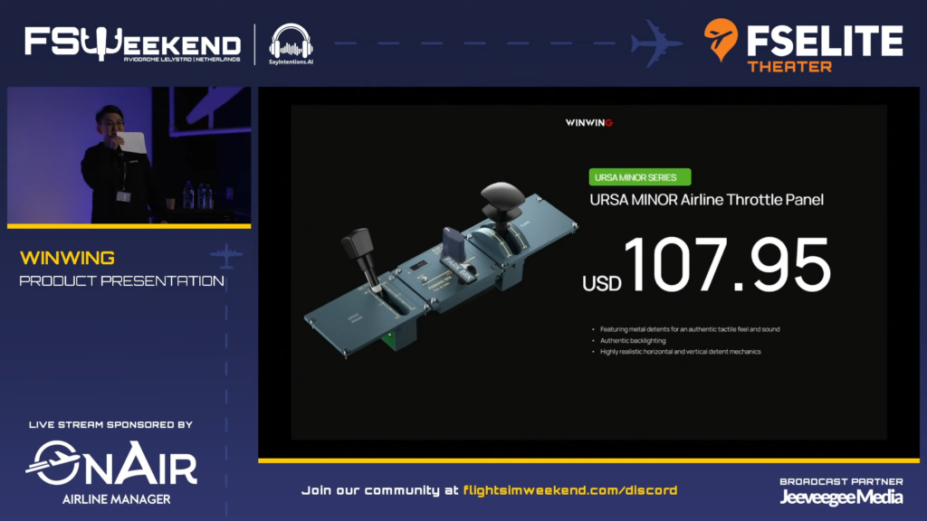 Winwing bringt günstige Airbus Throttle Einheit und mehr – simFlight.DE