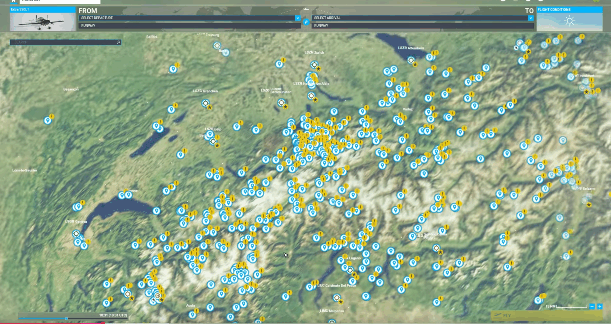Mit der Seilbahn durch den Flugsimulator – simFlight.DE