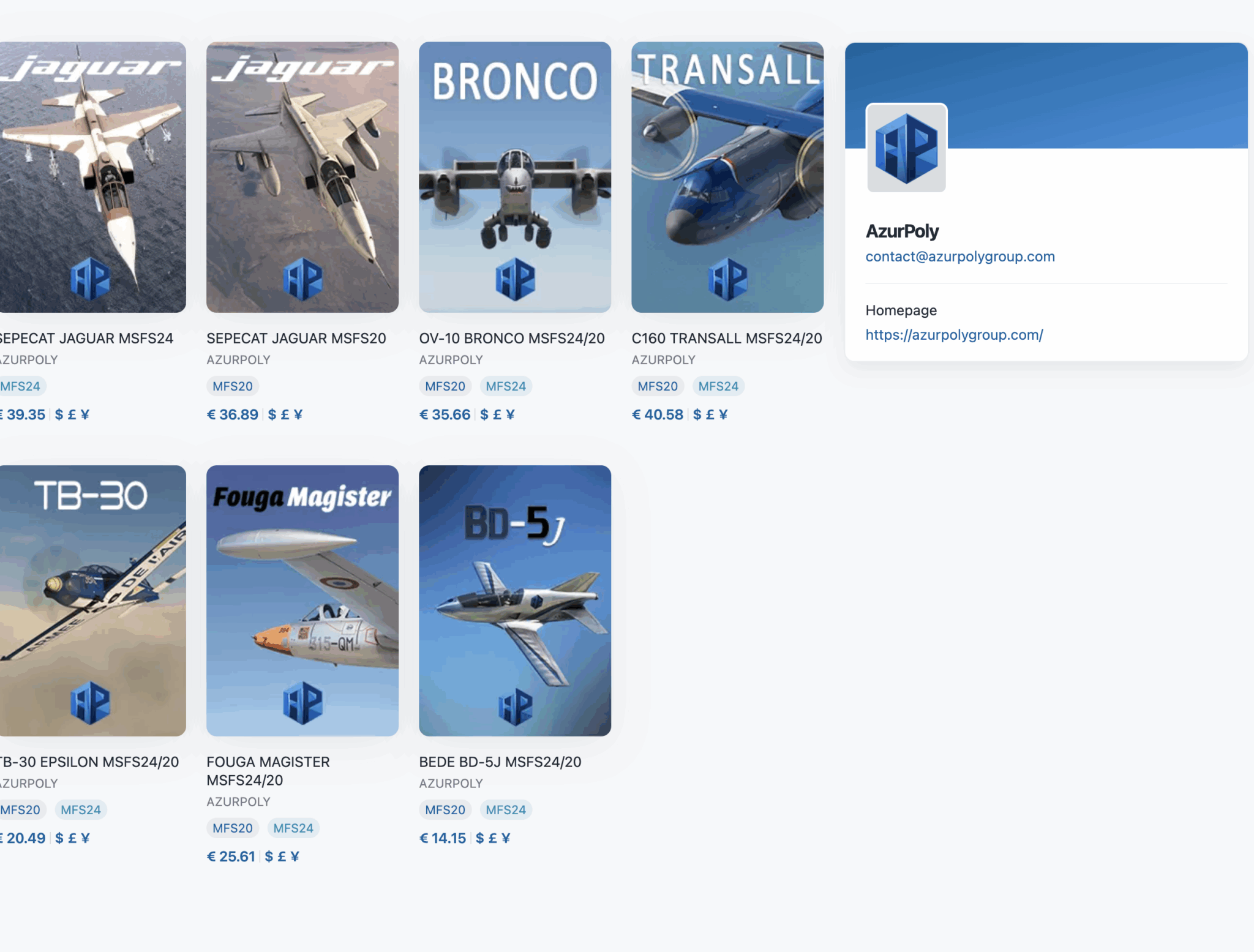 AzurPoly präsentiert Teaser-Trailer für die Dassault Rafale – simFlight.DE