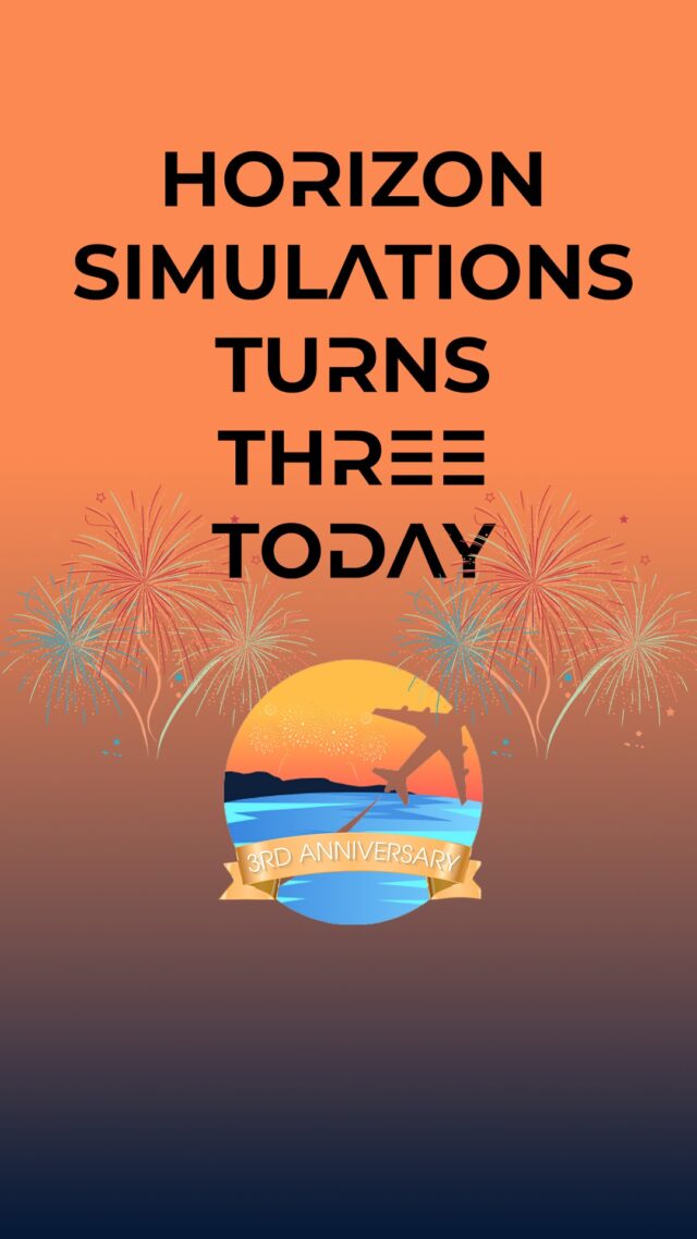 Horizon Simulations feiert dreijähriges Jubiläum – simFlight.DE