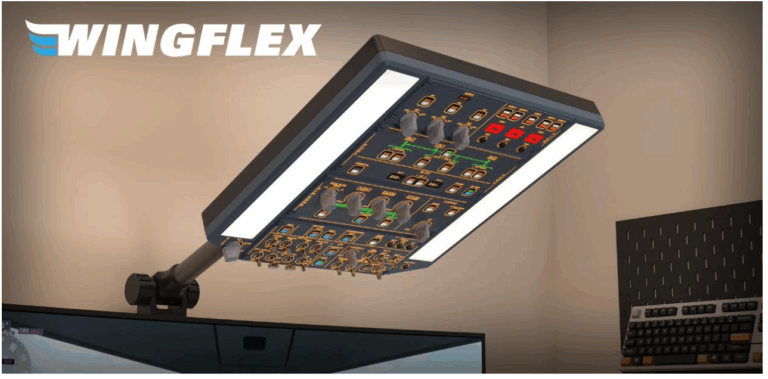 WINGFLEX: Overhead Panel und Roadmap für 2025 – simFlight.DE